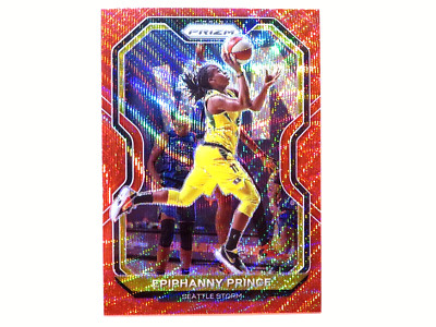 2021 Panini Prizm Basketball WNBA Epiphanny Prince Ruby Wave Prizm Card ...