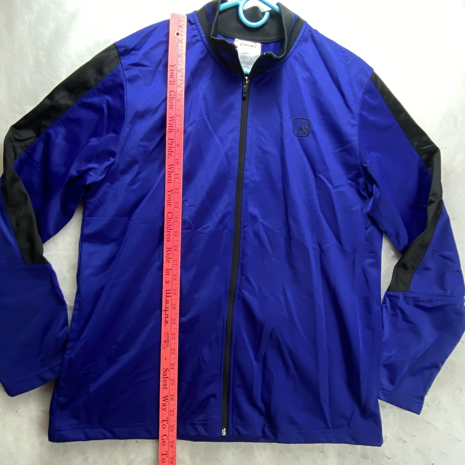 And1 Men’s sz L Blue Black polyester lightweight Track Training 2 ...