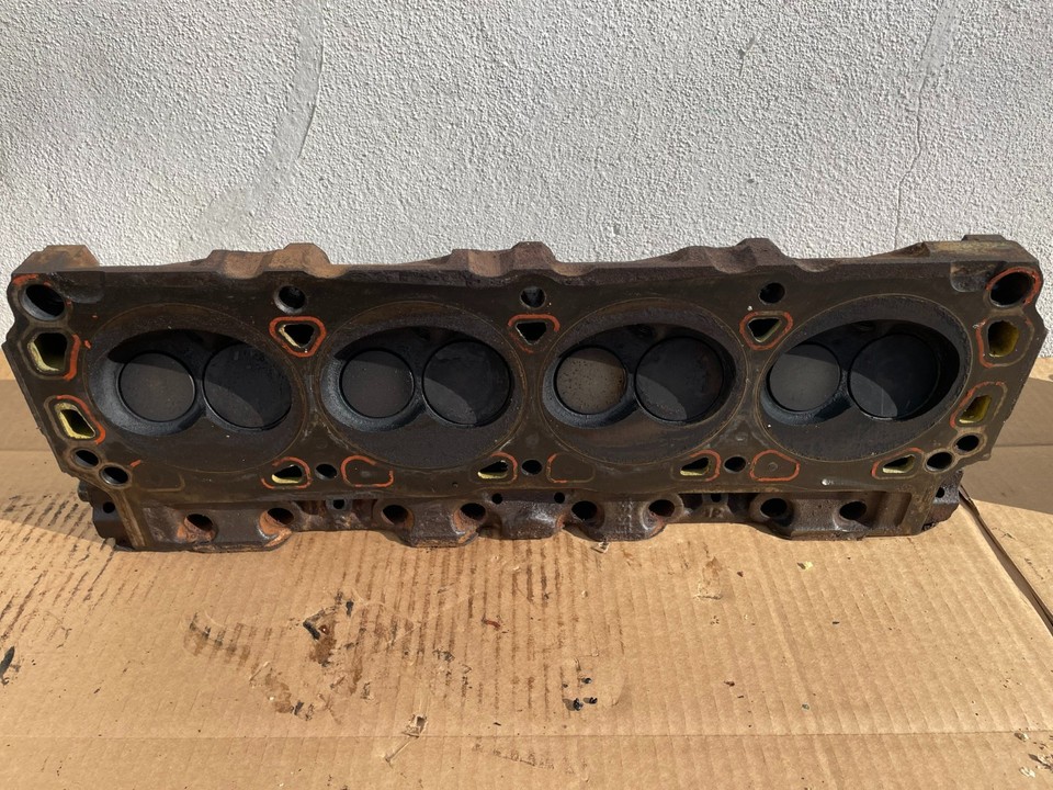 1987-1995 Ford SBF 5.0 302 HO E6SE Cast Iron Cylinder Heads OEM KIDNEY ...