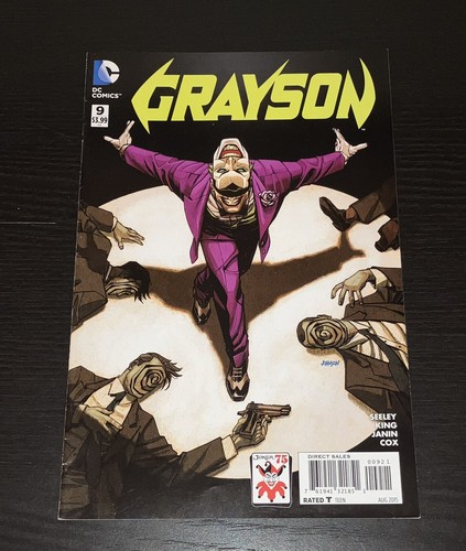 Grayson # 9 (DC) The New 52! Joker 75th Anniversary Cover - Batman $1 ...