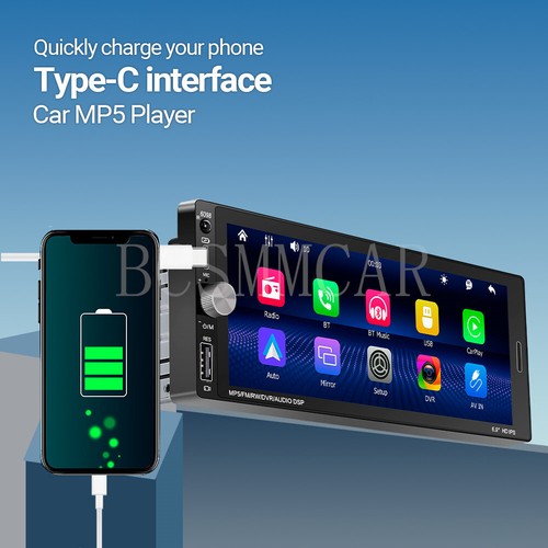Car MP5 Player HD Touch Screen Stereo Radio Bluetooth FM USB WIFI W ...