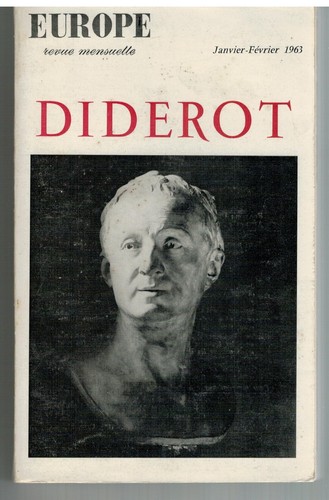 DIDEROT (1963) REVUE LITTERAIRE EUROPE - no 405-406 / ENCYCLOPEDIE / LUMIERE | eBay