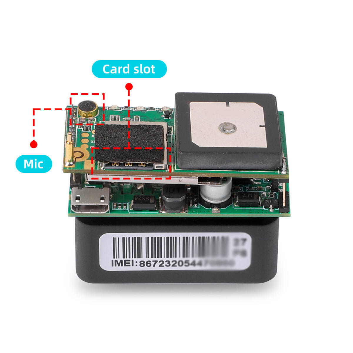 OBD2 GPS Real Time Tracker Vehicle Tracking Device OBD II Car Truck ...