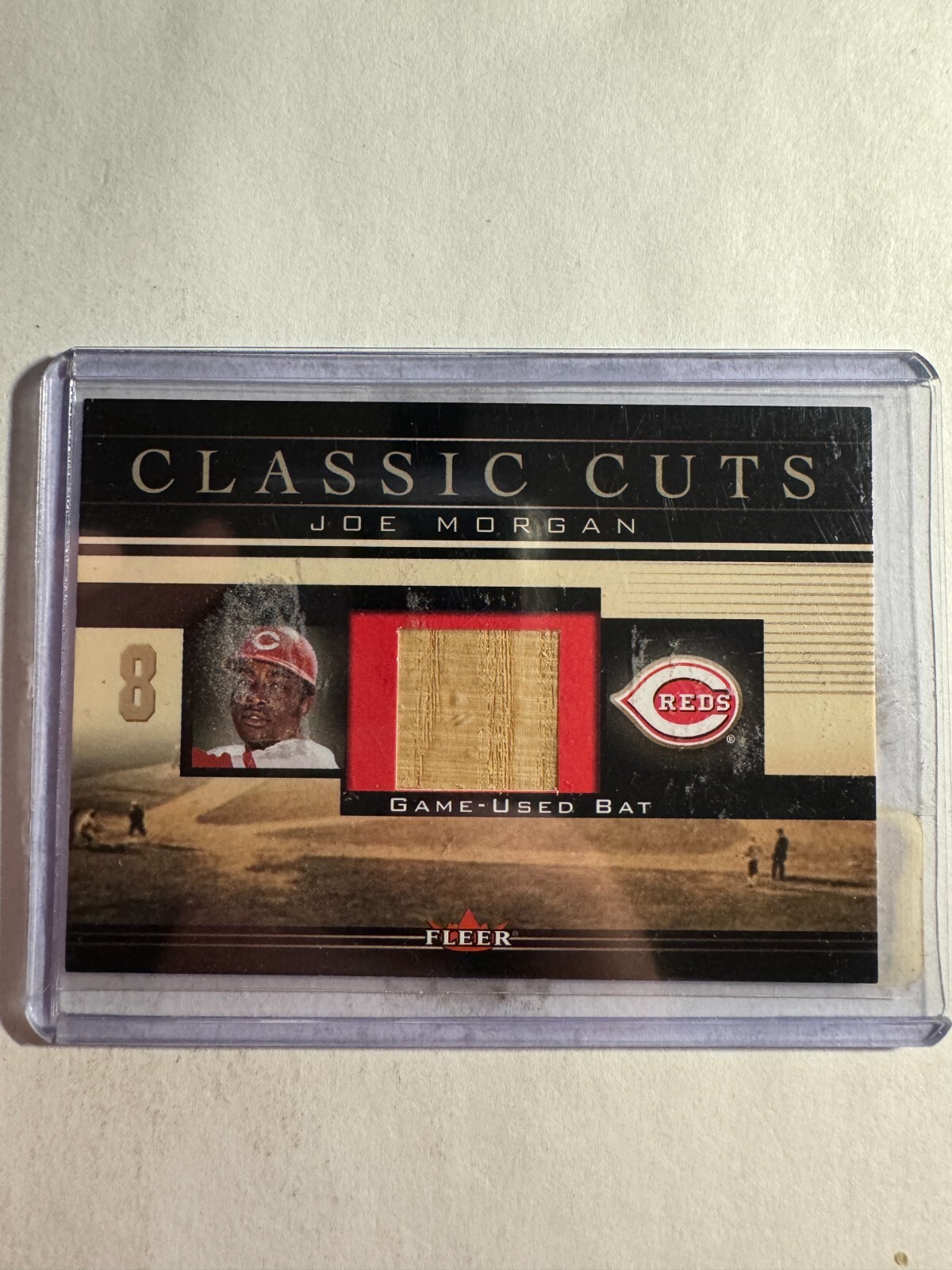K179,382 - 2002 Fleer Classic Cuts Game Used #JMB Joe Morgan Bat | eBay