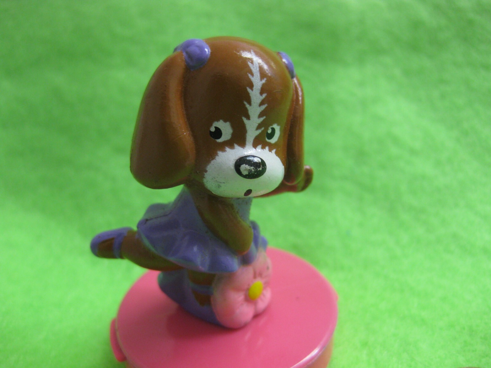 Vintage Rare HTF Poochie Stamper Stamp Friend Ballerina dog "oops ...