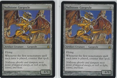 MTG Ravnica Rare Nullstone Gargoyle x 2 | eBay
