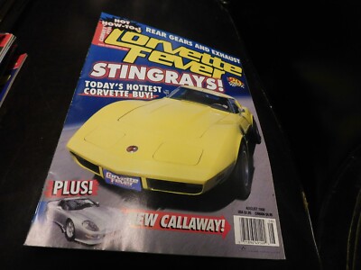 Corvette Fever Magazine 1998 August | eBay