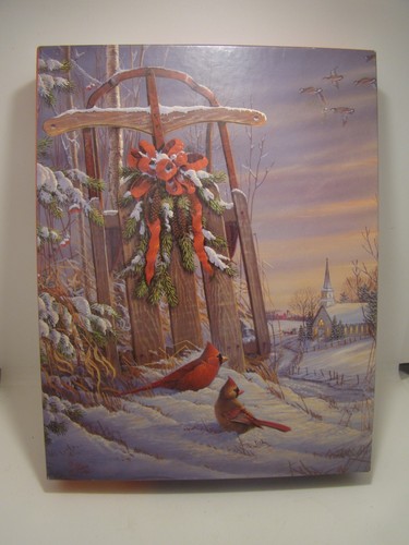 Springbok 500 Piece Puzzle Winter Red Birds | eBay