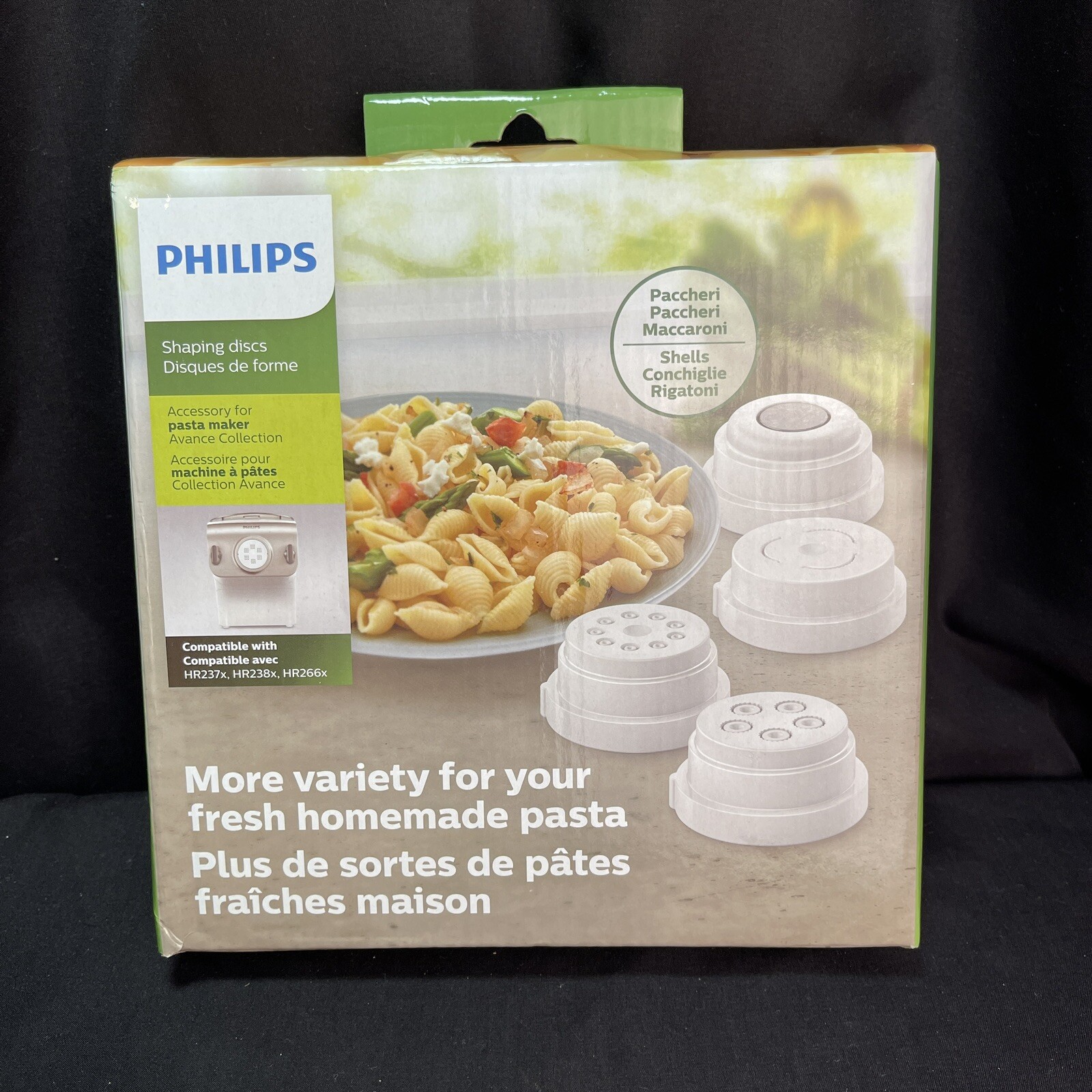 NEW Philips HR2494/00 Avance Pasta Maker 4-in-1 Accessory Shape Kit ...