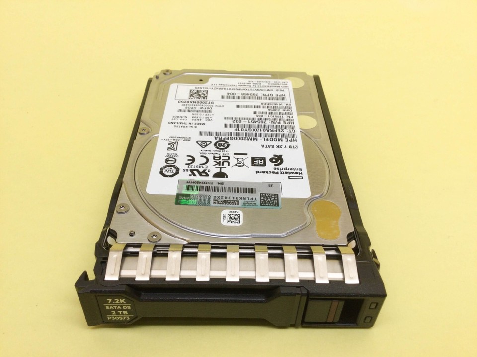 P28500-B21 HP 2TB SATA 6G BC 7.2K SFF 512e HDD P30573-001 | eBay