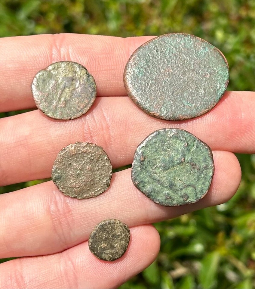 Roman Coins LOT OF 5 World Coins Roman Empire Ancient Coin Collection ...