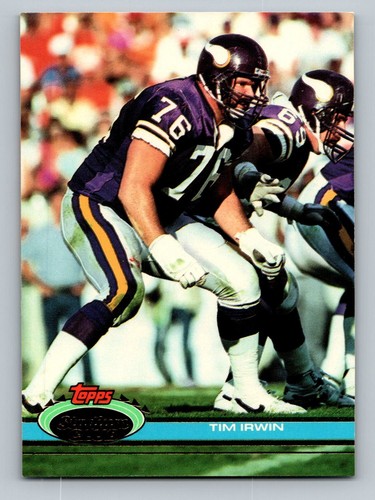1991 Stadium Club #236 Tim Irwin Minnesota Vikings | eBay