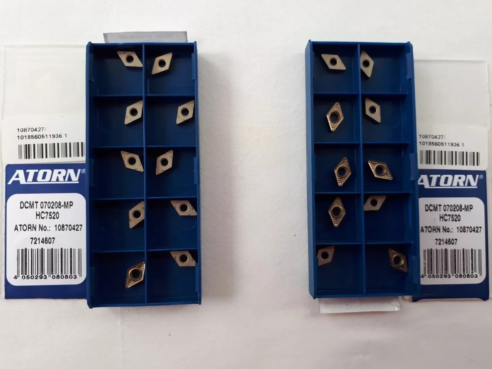 ATORN Lathe tools Inserts DCMT 070208-MP HC7520 | eBay