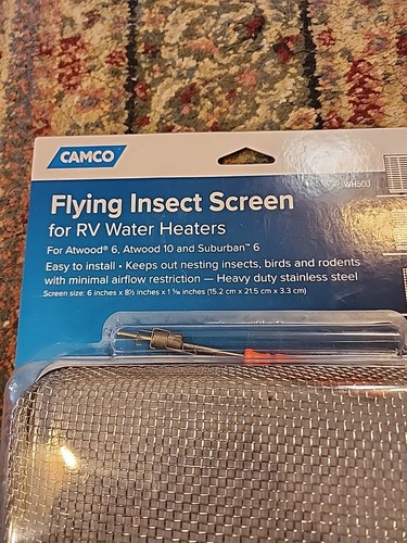 Camco RV Insect Screen For Water Heater | eBay