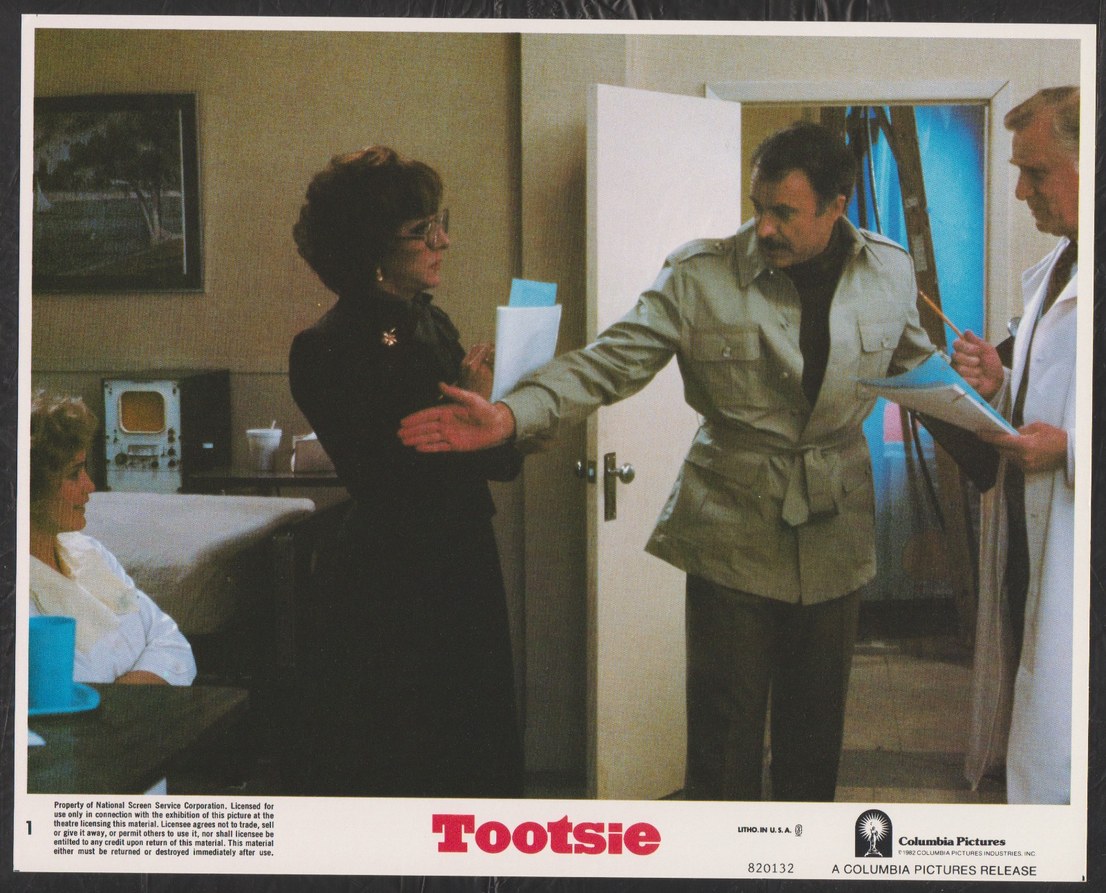 JESSICA LANGE DUSTIN HOFFMAN DABNEY COLEMAN GEORGE GAYNES Tootsie ‘82 ...