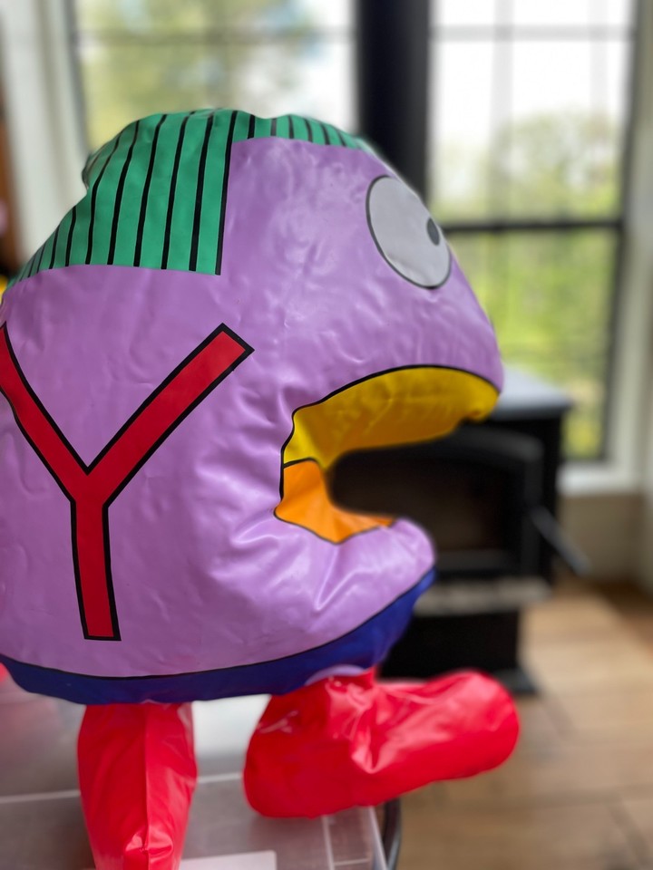 The Letter People Inflatable Vintage 1997 - Mr. N - Mr. R - Miss. Y ...