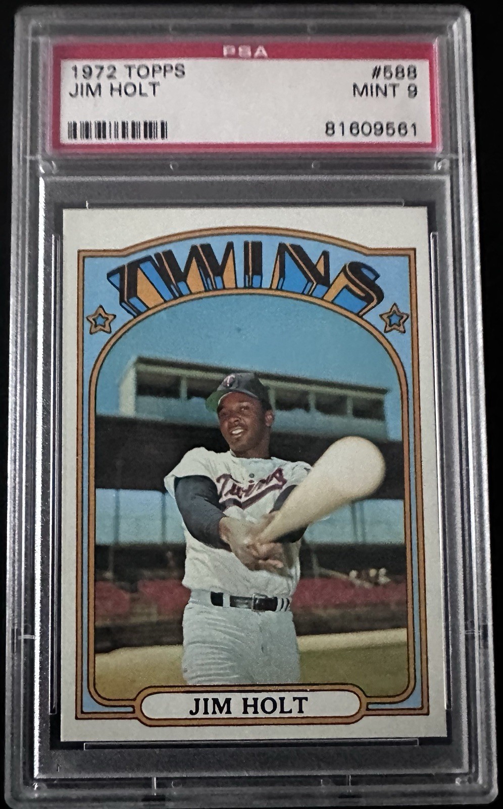 1972 Topps Jim Holt #588 PSA 9 Mint | eBay