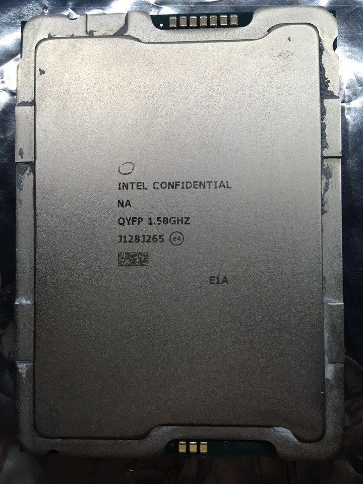 Intel Confidential Xeon QYFP 48C 1.5Ghz LGA4677 CPU | eBay