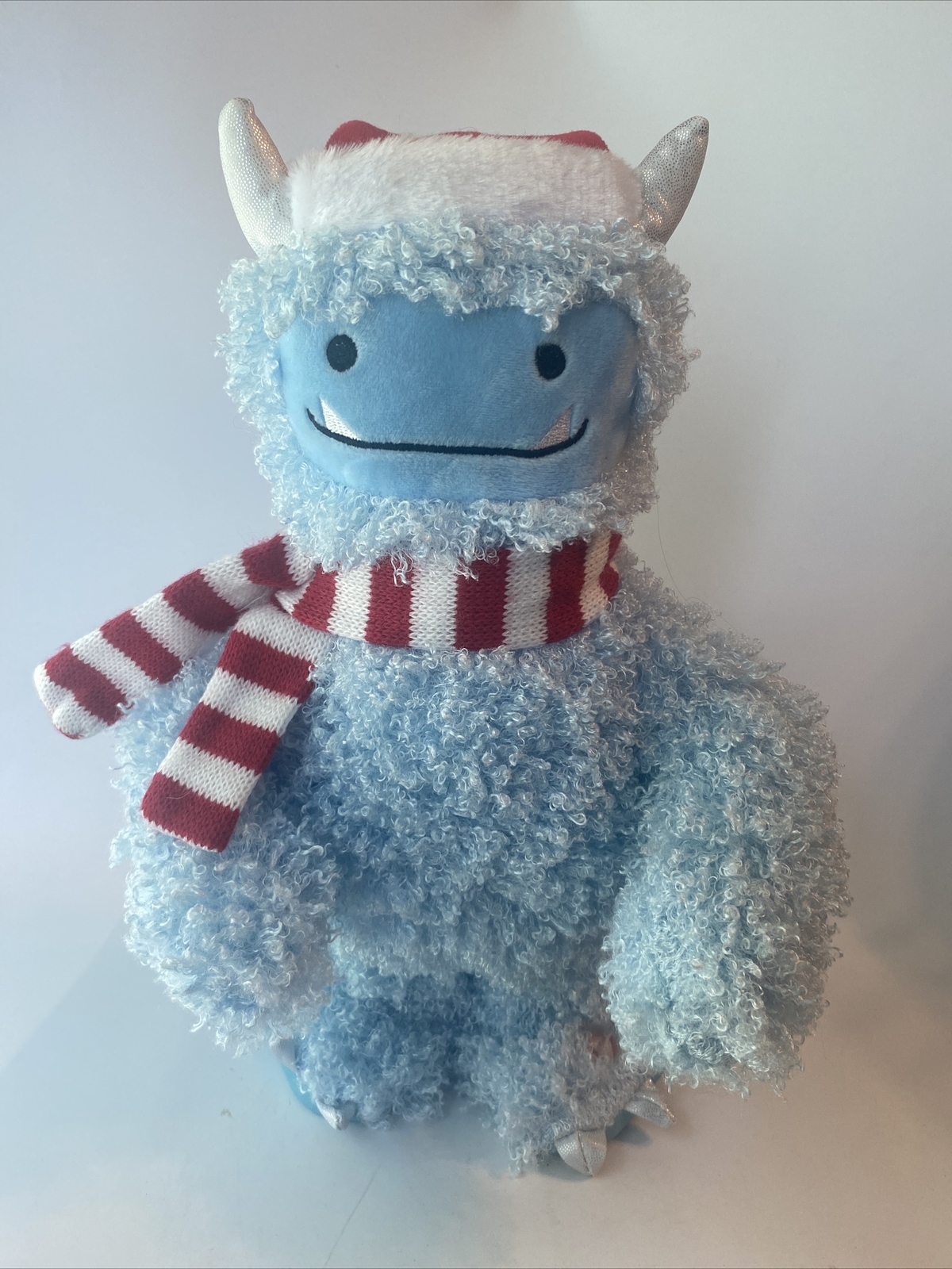 Gemmy Blue Yeti Monster Singing Dancing Christmas Toy Decor Video for ...