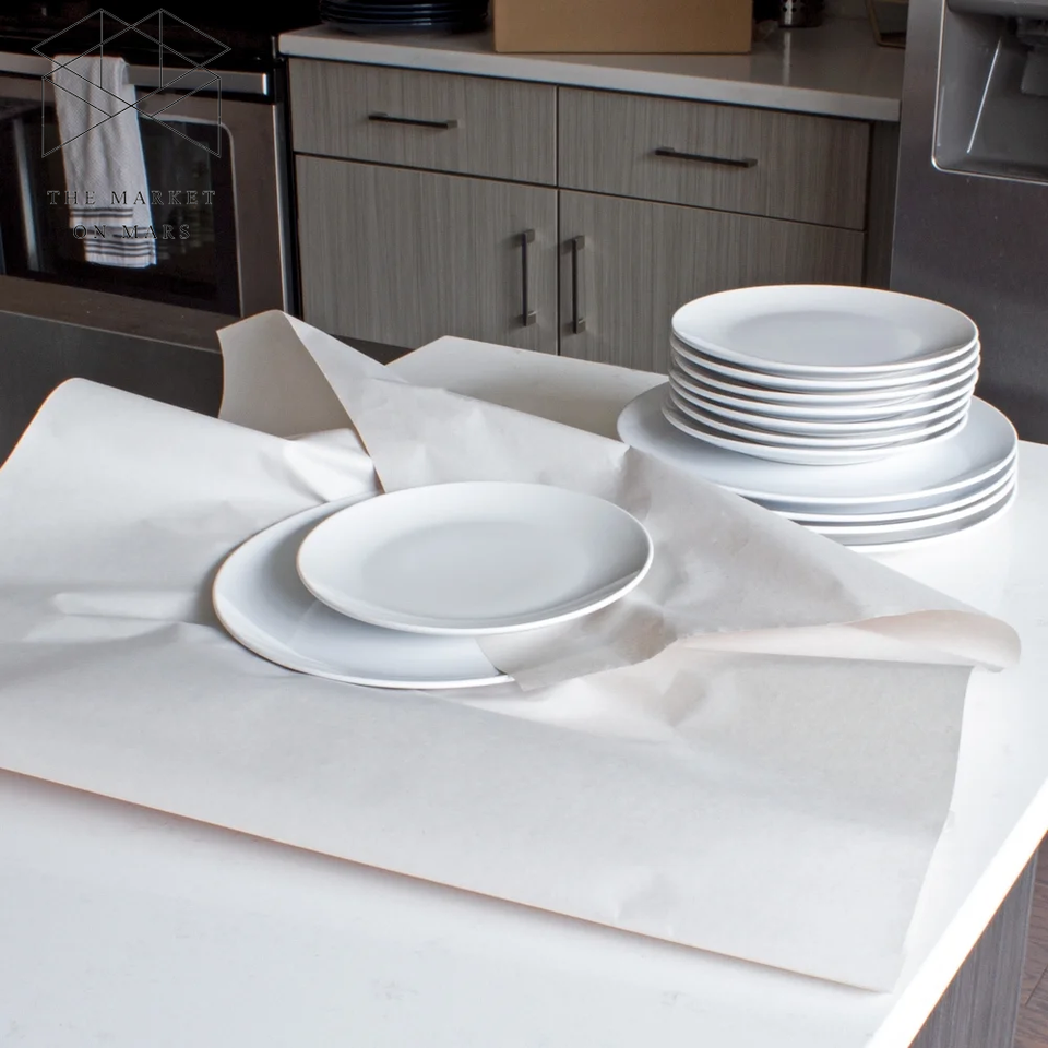 Unprinted Packing Paper, 24x30 Inches - 500 Sheets for Shipping Needs ...