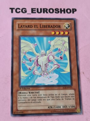 Layard the Liberator YUGIOH EOJ 2006 SPANISH COMMON 1st NM #2639 | eBay