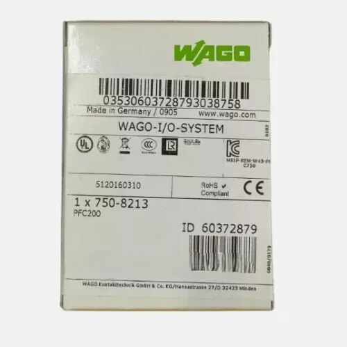 New in Box WAGO 750-8213 Control Processor CPU Module | eBay