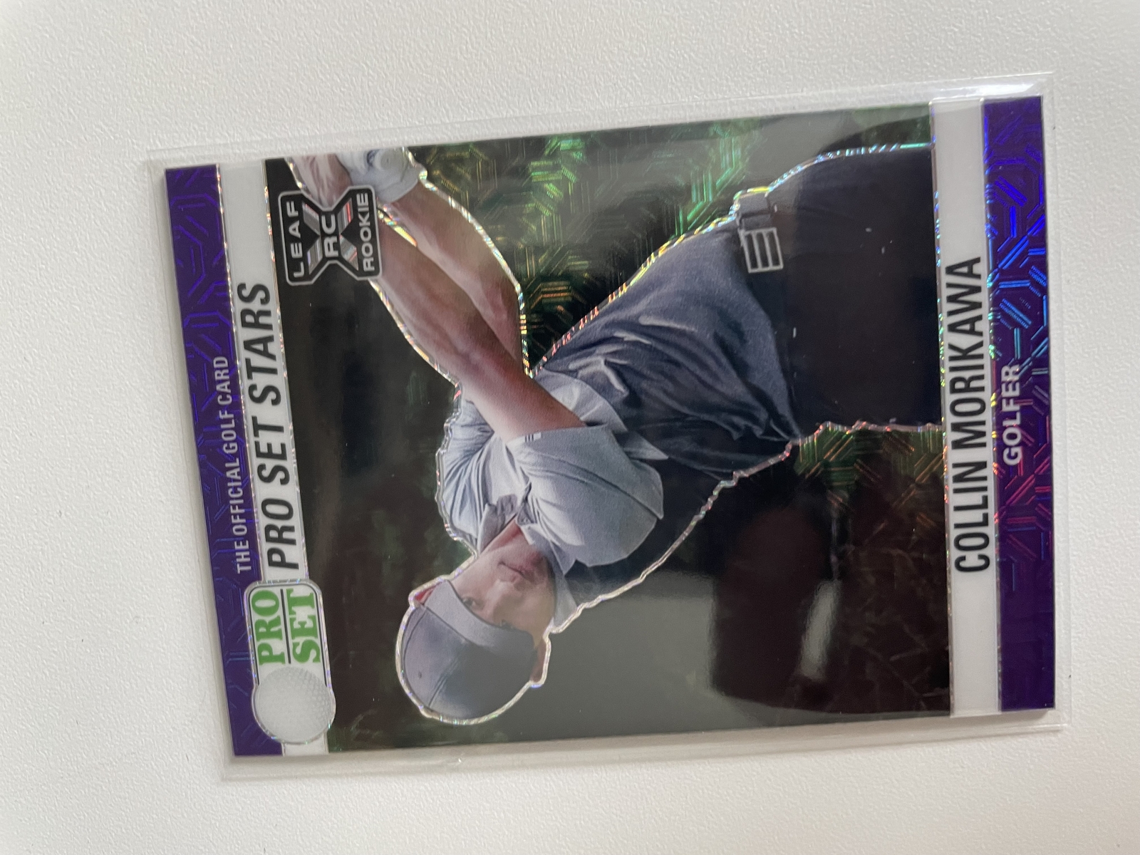 2021 Pro Set Stars Collin Morikawa XRC Purple Mojo #/10 | eBay