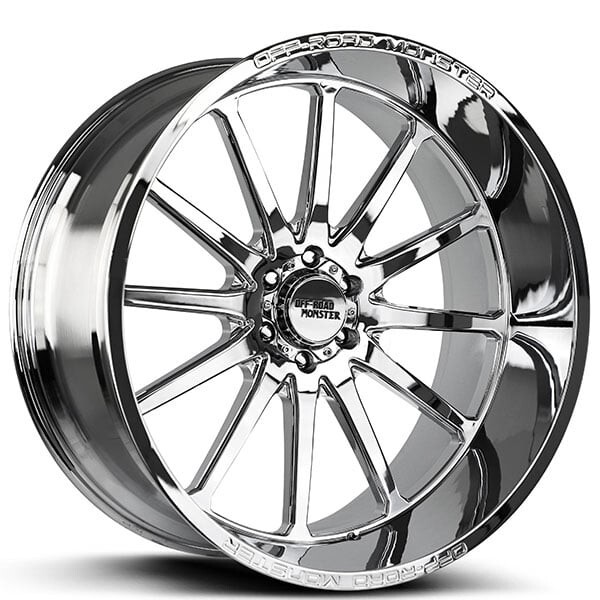 26" Off Road Monster Wheels M26 Chrome Rims (4pcs) | eBay