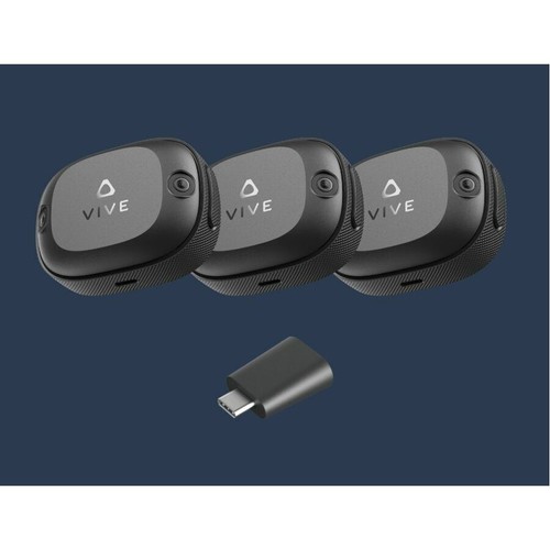Vive Ultimate Tracker 3 Pack + Dongle— Full-Body Tracking for VR | eBay