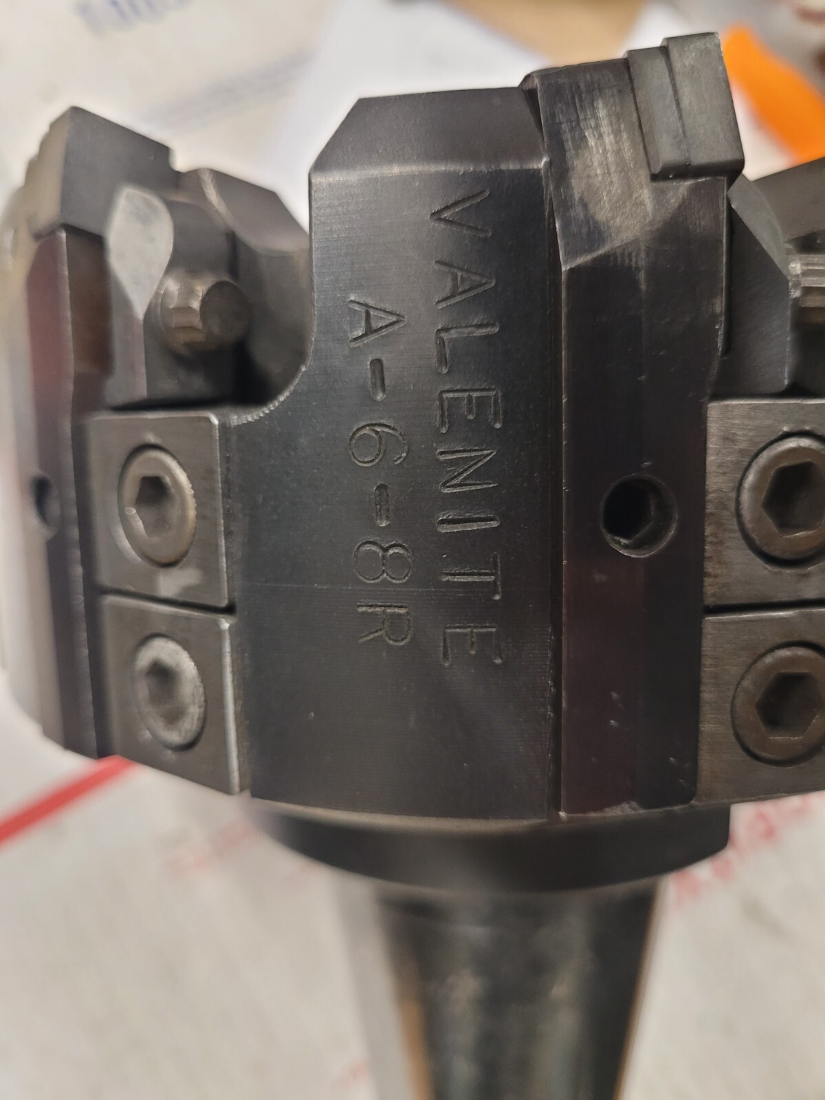 Valenite+A-6-8R+Mill+Head+%26+Valenite+51-1%2F2+C-7%2F8+Toolholder for ...