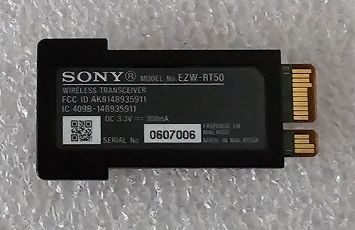 Sony EZW-RT50 Wireless Transceiver Card for HT-CT550W TA-SA300WR HT-ST7 ...