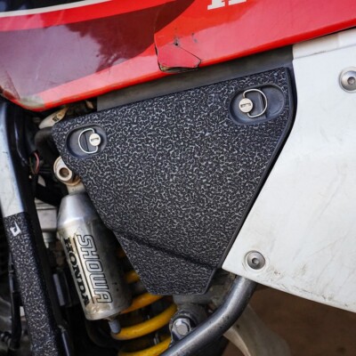 Black Air Box Guards 1996-2004 Honda XR400 Airbox Grip Tape Decal ...