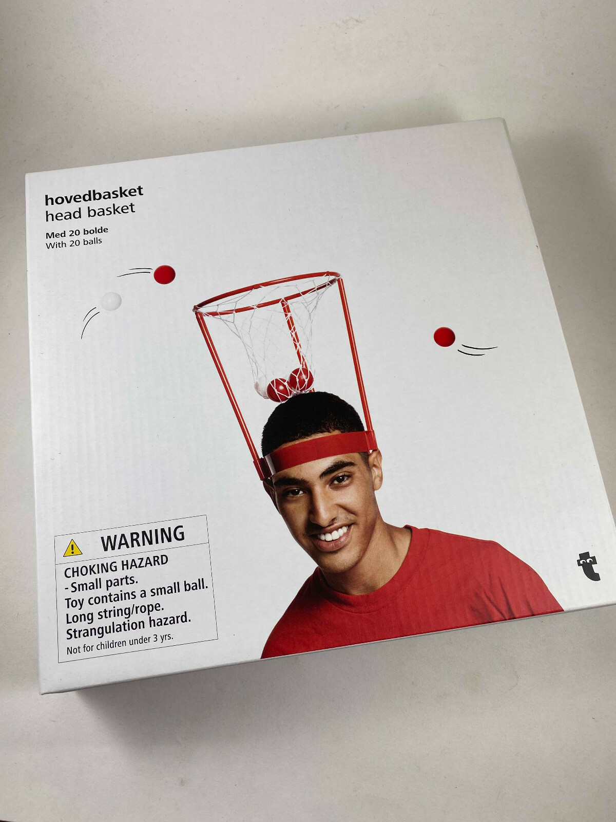 Head Basket Game with 20 Balls - Hovedbasket - Flying Tiger | eBay