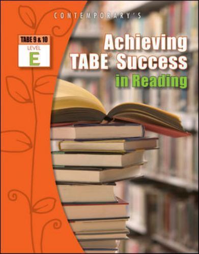 Achieving TABE Success in Reading, Level e Workbook by Contemporary ...