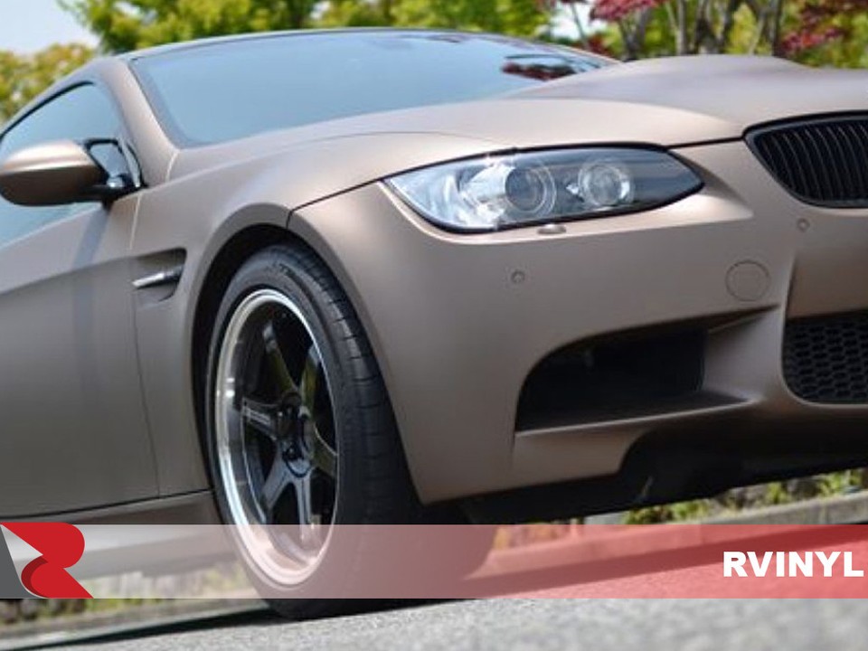 3M Car Film Vinyl 2080 Automotive Wrap Sheet Roll Matte Brown Metallic ...