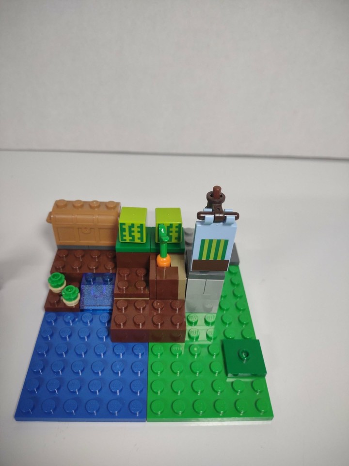 Minecraft Lego Set 21138: The Melon Farm. 100% Complete. | eBay