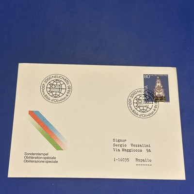 OBLITERAZIONE SPECIALE PRO PATRIA 1984 - Busta Primo Giorno FDC | eBay