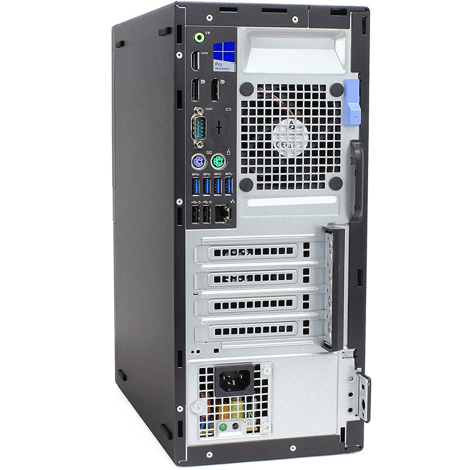 Dell Desktop Core i7 16GB RAM 256GB SSD Windows 10 Pro WiFi Mini Tower ...