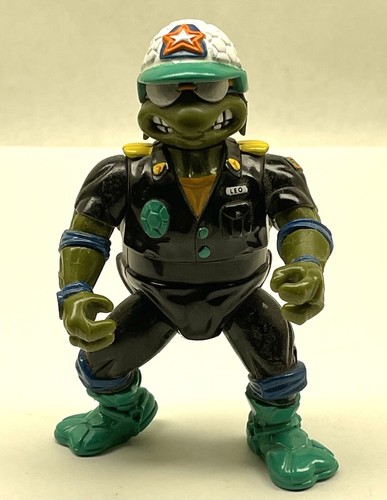 Vintage 90s Teenage Mutant Ninja Turtles Leonardo Cop Police Make My ...