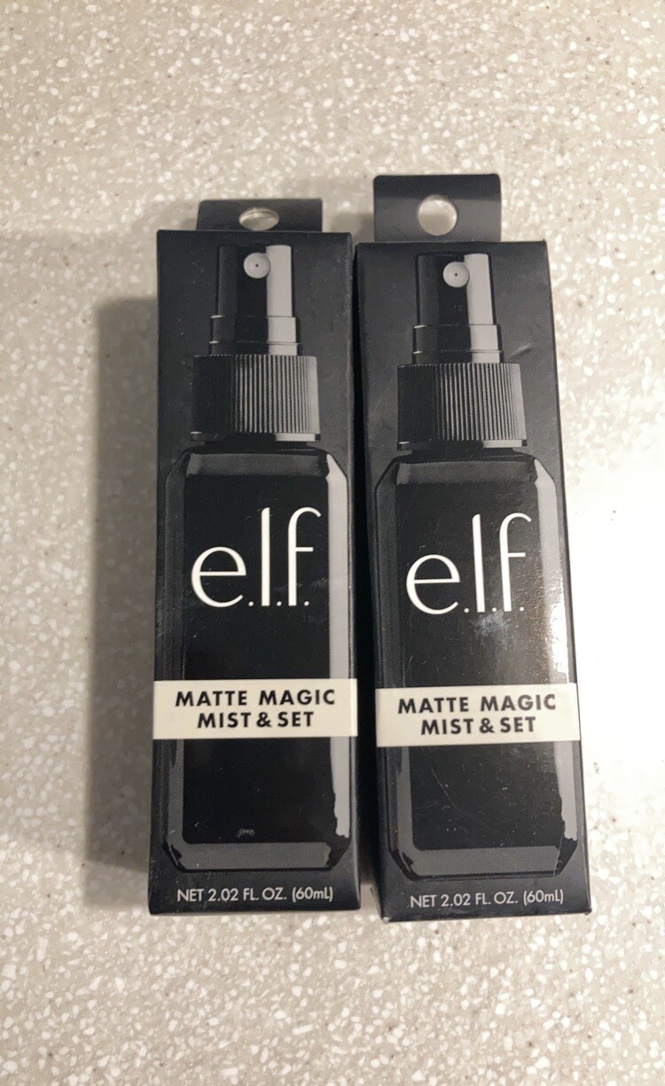 e.l.f. Matte Magic Mist & Set - Clear - 2.02 oz / 60 mL (Lot of 2) | eBay