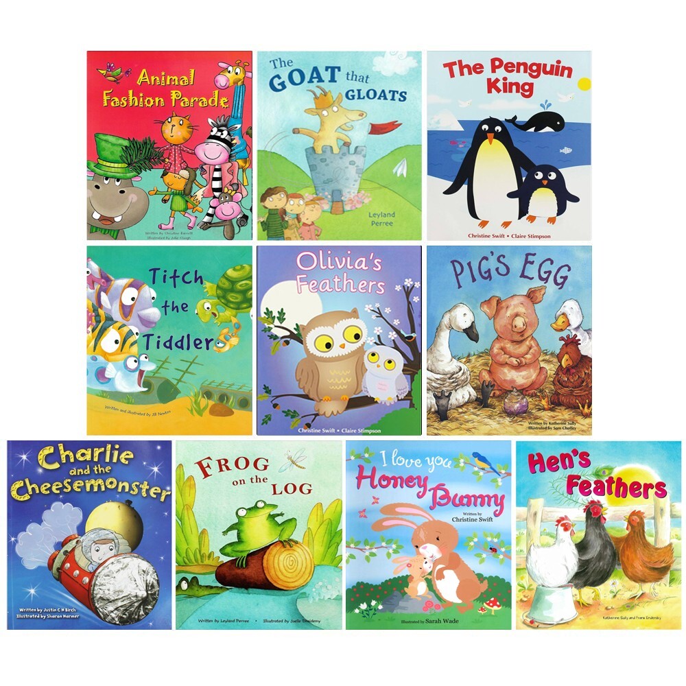 Childrens Bedtime Stories Collection Set 10 Picture Books Titch Frog on ...