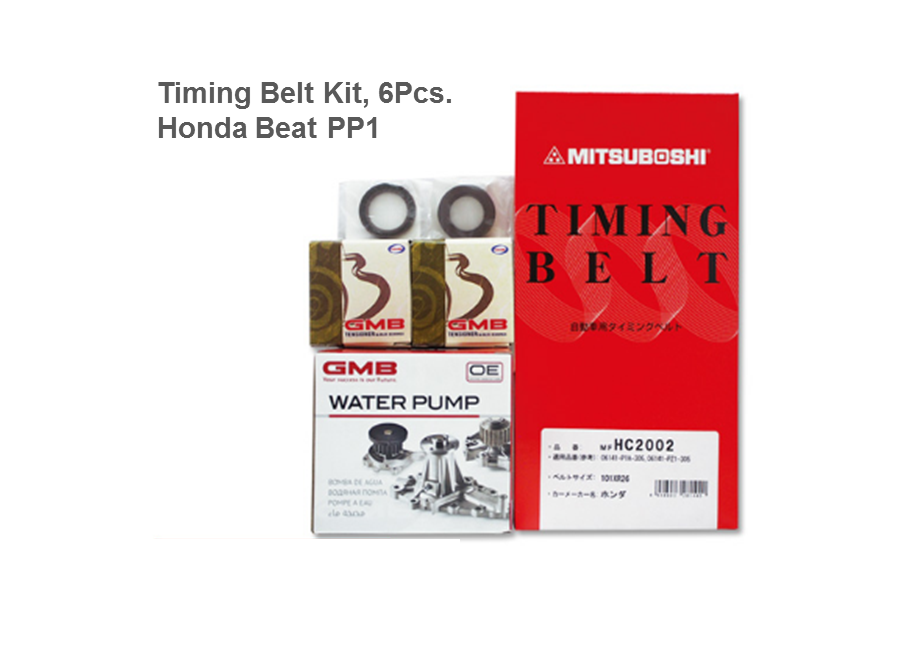 Timing belt kit, 6Parts for Honda Beat PP1 E07A 1991 -1995 | eBay