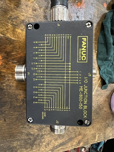 FANUC Robotics ME-1800-150 I/O JUNCTION BLOCK NNB W/Cable | eBay