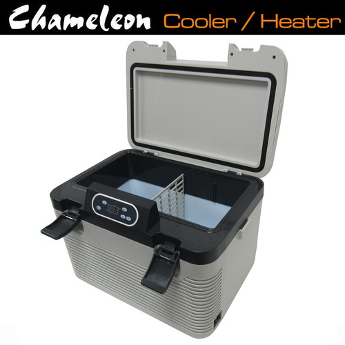 Cooler+ Heat Box Food Drink 18 Litre 12v DC and 240v Adaptors included ...