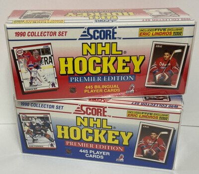 1990 Score NHL Premier Edition Collector Card Set “Bilingual & Premier ...