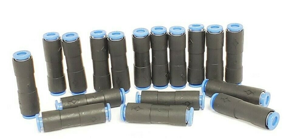 LOT OF 17 NEW SMC SPORE 6 STRAIGHT UNION FITTINGS, 6MM-6MM | eBay