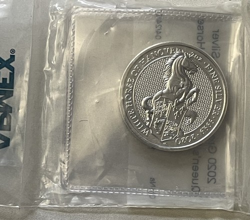 Great Britain 2020, 2oz Silver Queen's Beasts White Horse of Hanover ...