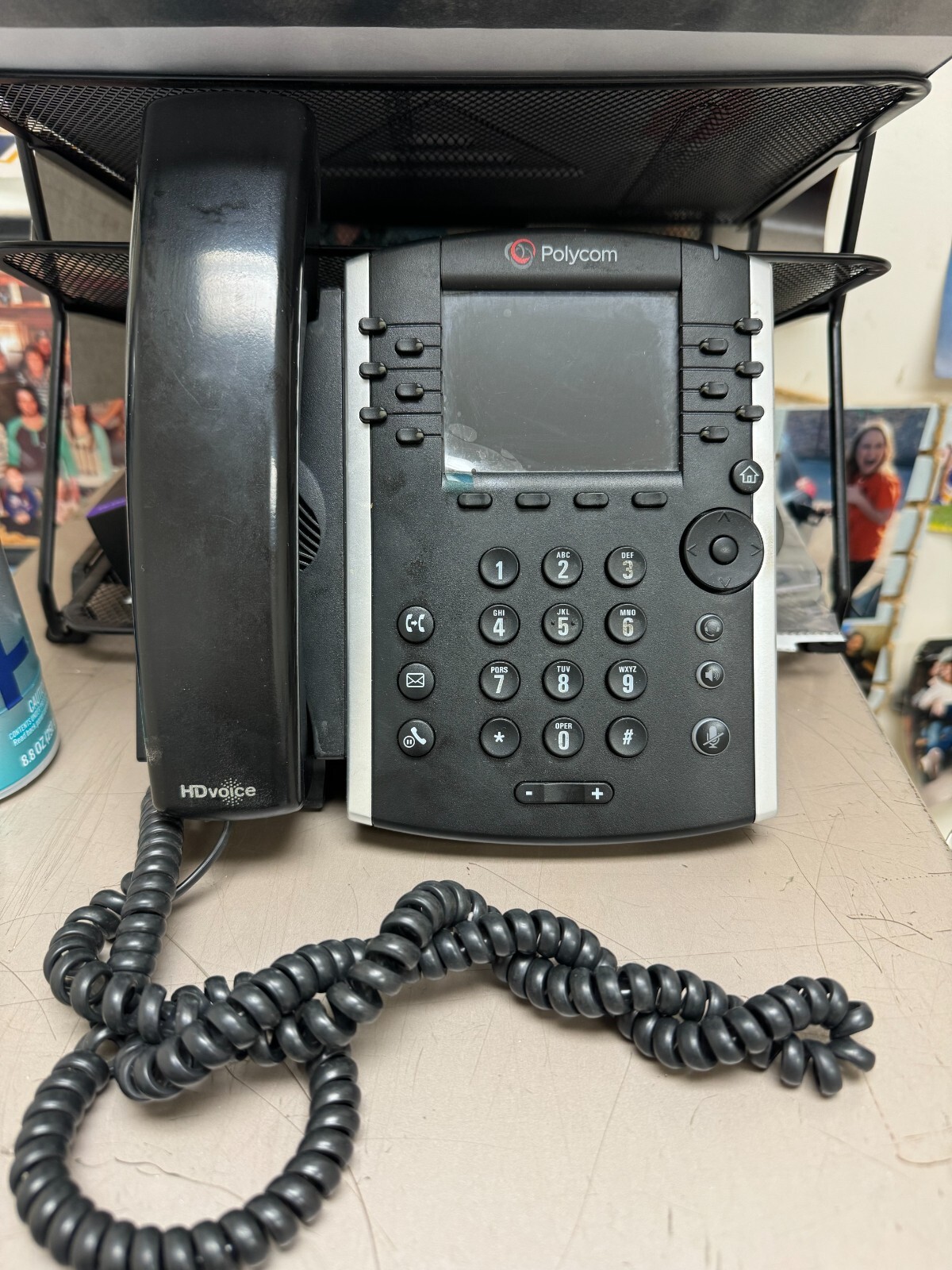 Polycom VVX 410 12 Line Business Phone Black No Cords | eBay