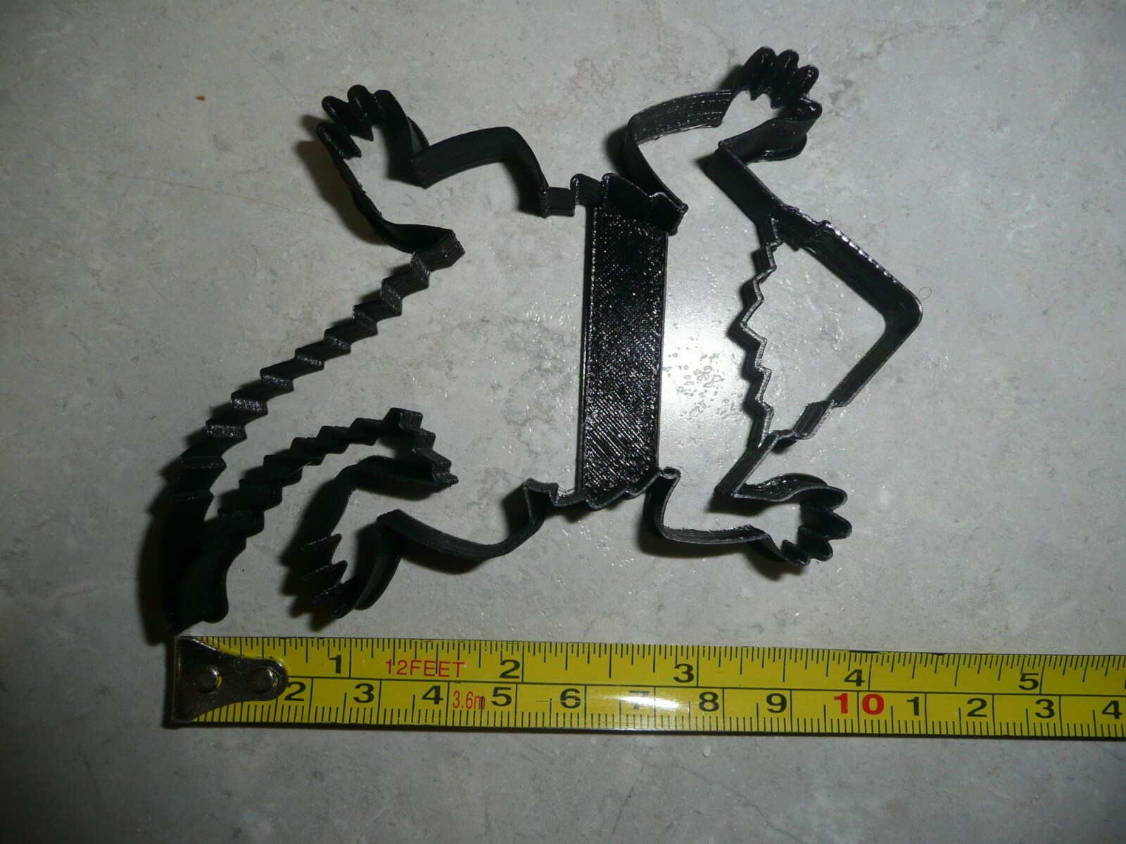 HORNED FROG TOAD LIZARD TROPICAL AMPHIBIAN ANIMAL COOKIE CUTTER USA ...