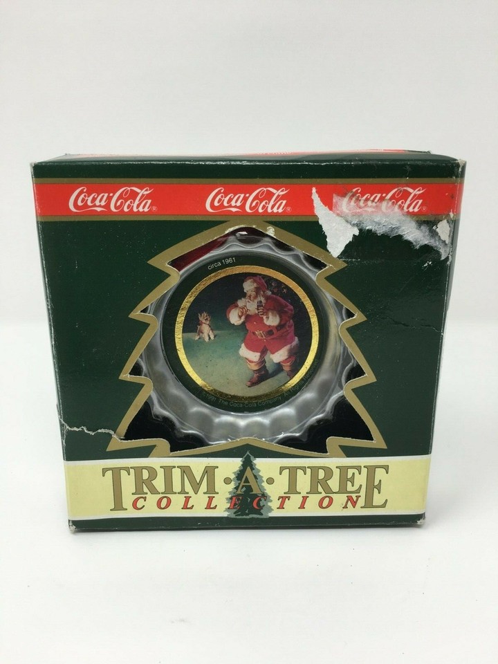 Coca Cola Coke Trim A Tree Collection Bottle Cap Christmas Ornament | eBay